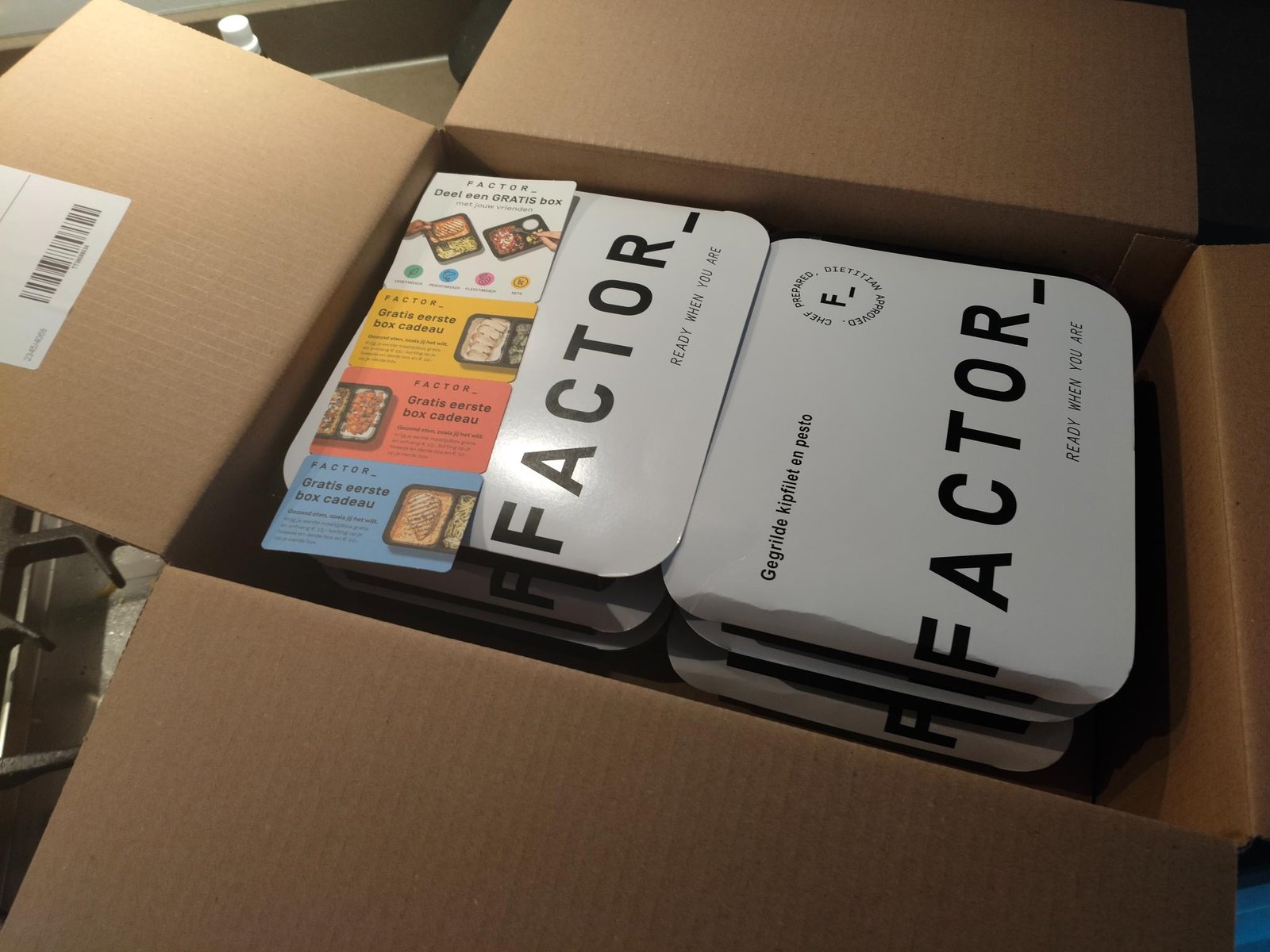 Factor Meals: makkelijk, snel en gezond: kant en klare maaltijdbox